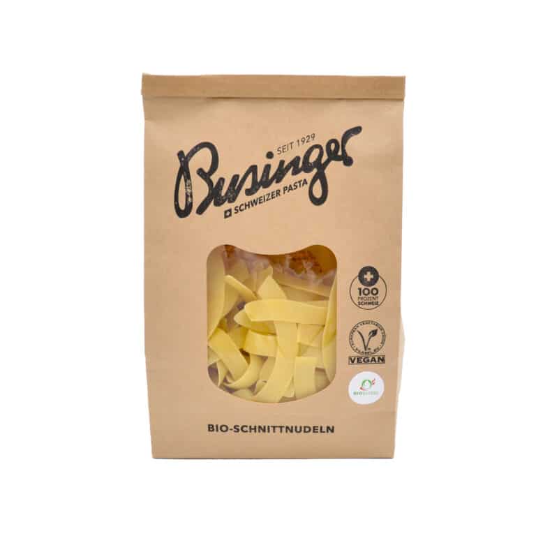 BIO Schnittnudeln Businger vegan – Töpferhaus Shop